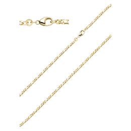 Jobo Damen Goldkette "Dollarkette 3,2 mm", Gelbgold 333, L: 45gelbgold 333, Gelbgold 333, Halsketten, 8 Karat 333 Gold 45 cm