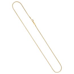 Jobo Damen Kette ohne Anh&auml;nger "Venezianerkette", Gelbgold 750, L: 45, gelb, Gelbgold 750, Halsketten, 750 Gold 1,2 mm 45 cm