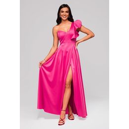 Ombre Abendkleid Damen Gr&ouml;&szlig;e 36 fuchsia Winterkleid