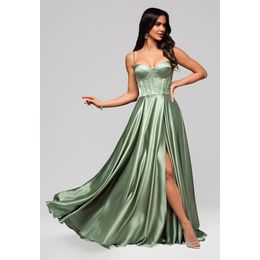 Ombre Abendkleid Damen Gr&ouml;&szlig;e 40 hellgr&uuml;n Winterkleid