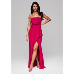 Ombre Abendkleid Damen Gr&ouml;&szlig;e 38 dunkelpink Winterkleid