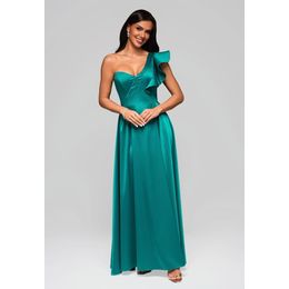 Ombre Abendkleid Damen Gr&ouml;&szlig;e 42 t&uuml;rkis Winterkleid