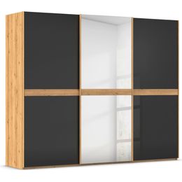 Schwebet&uuml;renschrank Rauch, B:271cm H:223cm T:68cm, schwarz, Holzwerkstoff, Schr&auml;nke, "Kleiderschrank Schrank Garderobe Schlafzimmerschrank