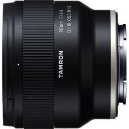Tamron Weitwinkelobjektiv "AF 20mm F/2.8 Di III OSD 1/2 MACRO Vollformat f&uuml;r Sony E-Mount", &Oslash;:7,3cm, schwarz, Objektive