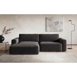 Ecksofa COTTA, B:288cm, grau, 88% Polyester, 12% Polyamid, Wohnzimmer, Sofas, "Lasso L-Form, XL-Sofa"