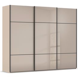 Schwebet&uuml;renschrank Rauch, B:271cm H:223cm T:68cm, beige, Holzwerkstoff, Schr&auml;nke, "Kleiderschrank Schrank Garderobe Schlafzimmerschrank SCALE-TRIO",