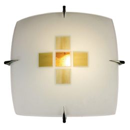 N&auml;ve N&Auml;VE Deckenleuchte "Vora", 1, H: 9cm, braun, Wohnzimmer, Leuchten, Deckenlampe