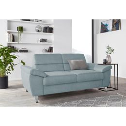 Sit & More 2,5-Sitzer SIT & MORE, B:188cm H:88cm T:91cm, blau, Sofas, "Sorano", Breite 188 cm