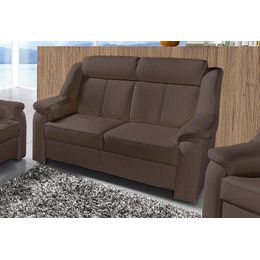 Sit & More 2-Sitzer SIT & MORE, B:140cm H:98cm T:95cm, braun, PRIMABELLE-Microfaser, Luxus-Microfaser (100% Polyester);Altara Nubuck, Luxus-Microfaser (100%