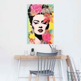 Poster Reinders, B:61cm H:91,5cm T:0,1cm, bunt, Holzwerkstoff, Bilder, "Frida Pop"