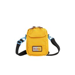 DISCOVERY Damen Schultertasche "Icon", gelb, Kunstfaser, unifarben, Taschen, aus robustem rPet Polyester-Material