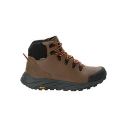 Jack Wolfskin Herren Wanderschuh "TERRAQUEST X TEXAPORE MID M", Gr. 6, braun, Main Material Second Material 100% Polyamide Lining Sole 100% Rubber/
