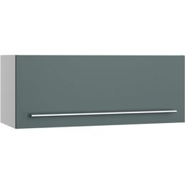 Klapph&auml;ngeschrank KOCHSTATION, B:90cm H:35,2cm T:34,9cm, gr&uuml;n, Schr&auml;nke, "KS-Bern2", Breite 90 cm, 1 Klappe