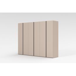 Kleiderschrank Home Affaire, B:300cm H:223cm T:60cmkaschmir matt lackiert, FSC-zertifizierter Holzwerkstoff, Schlafzimmer, Schr&auml;nke, "RUBINO,