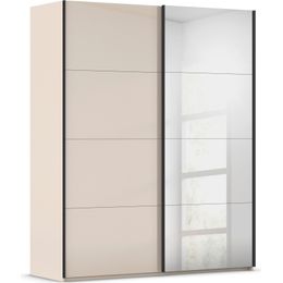 Schwebet&uuml;renschrank Rauch, B:181cm H:223cm T:67cm, beige, Holzwerkstoff, Schr&auml;nke, "Kleiderschrank Schrank Garderobe Schlafzimmerschrank SCALE-FYRA",