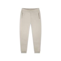 Jogginghose DROPSIZE "Dropsize Herren Super Heavy Blank Jogger", Herren, Gr. L, US-Gr&ouml;&szlig;en, coconutmilk, 80% Baumwolle, 20% Polyester, unifarben, normal, Hosen Jogginghose