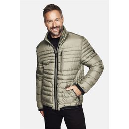 NEW CANADIAN Herren Steppjacke, gr&uuml;n, Gr. 52, unifarben, 100% Polyester, Jacken, mit elastischem Bund am Saum und Armabschluss