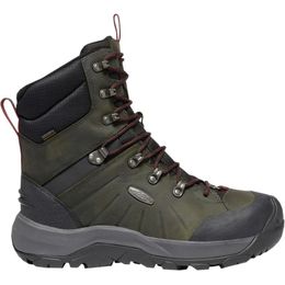 Keen Herren Outdoorschuh "REVEL IV HIGH POLAR", Gr. 41, grau, Leder, Schuhe, wasserdicht