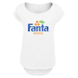 F4NT4STIC Damen T-Shirt "Fanta Orange", wei&szlig;, Gr. S, Obermaterial: 100% Baumwolle, Shirts, Official Merch
