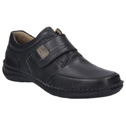 Josef Seibel Herren Klettschuh "New Anvers 83", Gr. 41, schwarz, Leder, Schuhe, in komfortabler Weite K (extraweit)