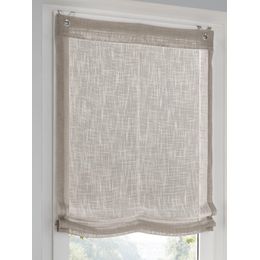 Raffrollo HEINE HOME, B:120cm H:130cm, grau, Raffrollos