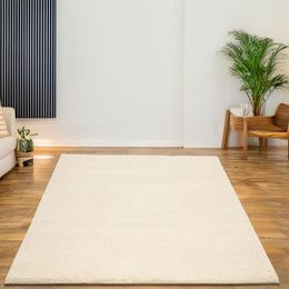 Wollteppich Theko, B:70cm H:28mm L:140cm, beige, Schurwolle, Wohnzimmer, Teppiche, "Taza Royal, handgekn&uuml;pft", echter Berber Teppich aus Marokko,
