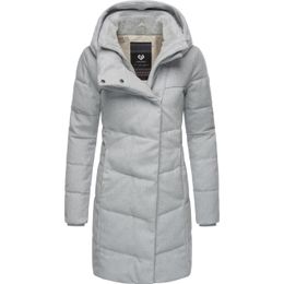 Ragwear Damen Wintermantel "Pavla Coat", grau, Gr. XXL, Obermaterial: 100% Polyester; Innenfutter: 100% Polyester; Wattierung: 100% Polyester,