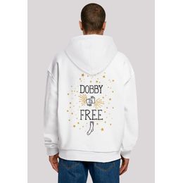 F4NT4STIC Herren Kapuzenpullover "Harry Potter Dobby Is Free", wei&szlig;, Gr. L, Obermaterial: 100% Baumwolle, Pullover, Print
