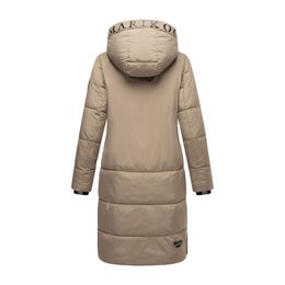Marikoo Damen Winterjacke "LARYAA XVI", grau, Gr. XXXL, Obermaterial: 100% Polyester. Innenseite: 100% Polyester. Futter: 100% Polyester, Jacken, mit