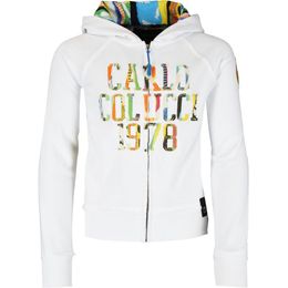 Carlo Colucci Zip-Up Hoodie 'Carletto' boy White size 122/134