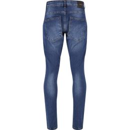 2Y Premium Herren Bequeme Jeans "2Y Premium Herren 2Y Skinny Fit Jeans"blau, Gr. 38, unifarben, 97% Baumwolle, 3% Elasthan, Jeans