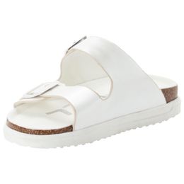 O`Neill O'NEILL Jungen Sandale "HALEIWA SLIDER LOW JR", Gr. 28, wei&szlig;, Synthetik, Schuhe
