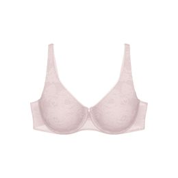 Triumph Damen Minimizer-BH "Wild Rose Sensation", Gr. 85tender pink, Spitze, Obermaterial: 82% Polyamid, 18% Elasthan, BHs, verkleinert die Brust