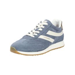Nero Giardini Damen Sneaker "Nero Giardini Sneaker Veloursleder", Gr. 38blau, Veloursleder, Schuhe