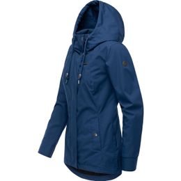 Ragwear Damen Outdoorjacke "Alvena Summer YOUMODO", blau, Gr. XS, Obermaterial: 100% Polyester. Innenfutter: 100% Polyester, Jacken, Wasserdichte und