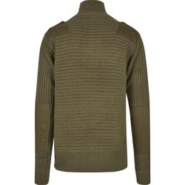 Brandit Herren Troyer "Brandit Herren Alpin Pullover"olive, Gr. XXL, unifarben, 100% Polyacryl, Pullover
