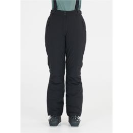 WHISTLER Damen Skihose "Portivo", schwarz, Gr. 40, unifarben, 94% Polyester, 6% Elasthan, Hosen, mit 8000 mm Wassers&auml;ule