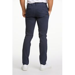 LINDBERGH Herren Chinohose, blau, Gr. 32, Stoff, Obermaterial: 57% Baumwolle, 39% Polyester, 4% Elasthan, Hosen, mit Stretch
