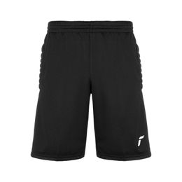 Reusch M&auml;dchen Torwarthose "GK Training Short Junior", silber, Gr. M, mehrfarbig, 100% Polyester, Hosen, mit eingen&auml;htem Polster