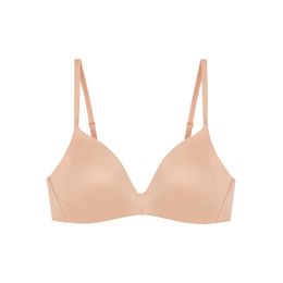 Triumph Damen B&uuml;gel-BH "Body Make-up Soft Touch P EX", Gr. 75, beige, Microtouch, Obermaterial: 53% Polyamid, 27% Elasthan, 20% Polyester, Basic,
