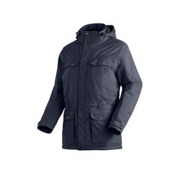 Maier Sports Herren Funktionsjacke "Knuth", blau, Gr. 50, 100% Polyester, Jacken, Herren Outdoorjacke, wind/wasserdichte Jacke, mTHERM Isolation