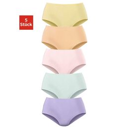 Petite Fleur Damen Taillenslip, Gr. 52, bunt, Obermaterial: 95% Baumwolle, 5% Elasthan, unifarben, Unterhosen, aus elastischer Baumwoll-Qualit&auml;t