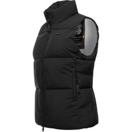 Ragwear Damen Steppweste "Ailish", schwarz, Gr. XXXL, Obermaterial: 100% Polyester. Futter: 100% Polyester. Wattierung: 100% Polyester, Westen,