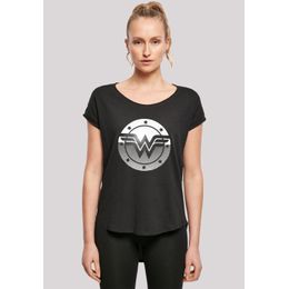 F4NT4STIC Damen T-Shirt "DC Comics Wonder Woman Spot Logo", schwarz, Gr. XL, Obermaterial: 100% Baumwolle, Shirts, Print