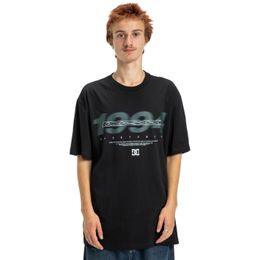 DC Shoes Herren T-Shirt "Blurry Years", schwarz, Gr. L, Obermaterial: 75% Walkfrottier, 25% Walkfrottier;, Shirts