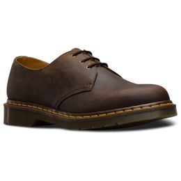 Dr. Martens Herren Schn&uuml;rschuh "3 Eye 1461 Crazy Horse", Gr. 44, braun, Leder, Schuhe, Freizeitschuh, Halbschuh, Schn&uuml;rschuh mit Kontrastnaht