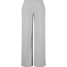 Karl Kani Damen Jogginghose "Karl Kani Signature Straight Leg Sweatpants"grau, Gr. S, unifarben, 70% Baumwolle, 30% Polyester, Hosen