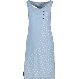 alife and kickin ALIFE & KICKIN Damen Blusenkleid "Damen CameAK B", blau, Gr. M, 95% Baumwolle, 5% Elasthan, Kleider