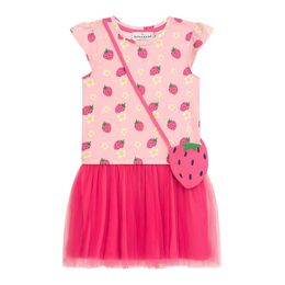 DANAMADE M&auml;dchen T&uuml;llkleid "DANAMADE Dresses DMINA"pink, Gr. 146, Oberteil: 95% Baumwolle, 5% Elasthan. Rock: 100% Polyester. Futter: 100% Polyester,