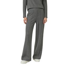 s.Oliver Damen Sweathosedunkelgrau melange, Gr. 42, meliert, Sweatware, Obermaterial: 50% Baumwolle, 50% Polyester, Hosen, mit dekorativer Biesennaht